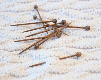 Wooden shawl pin | Etsy