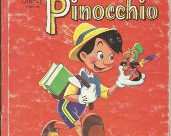Pinocchio book | Etsy