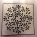 Antique Whig Rose Applique' Reproduction Quilt Pattern