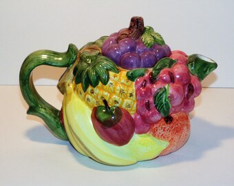Fruit teapot | Etsy