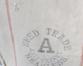 Vintage grain sack | Etsy