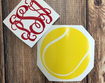 Tennis decal | Etsy