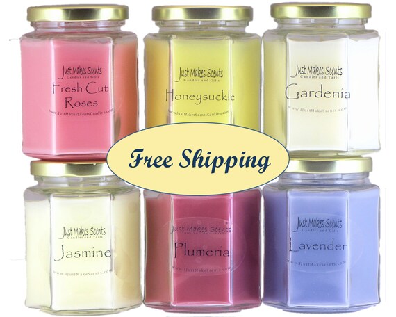 Spring Candle Value Pack with FREE SHIPPING Fresh Cut Roses
