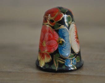 Wooden thimble | Etsy