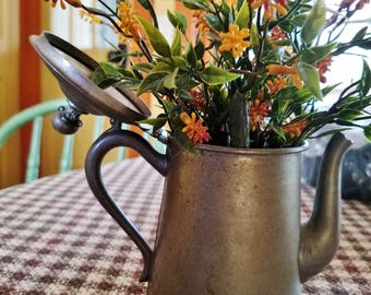 Pewter tea pot | Etsy