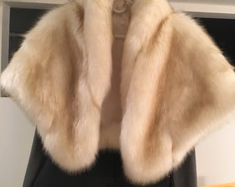 Fox Fur Stole bizarre PATTERN to make your own piece of