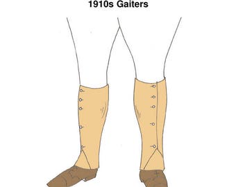 Gaiter pattern | Etsy