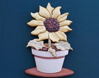 Wood intarsia | Etsy