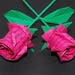 wording Roses origami roses personized flowers custom