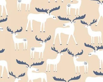 Moose fabric | Etsy