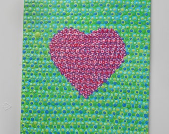 Pointillism painting | Etsy