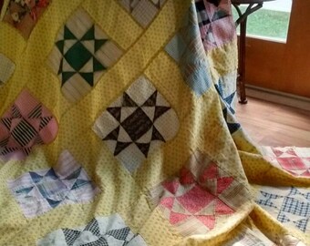 Ohio star quilt | Etsy