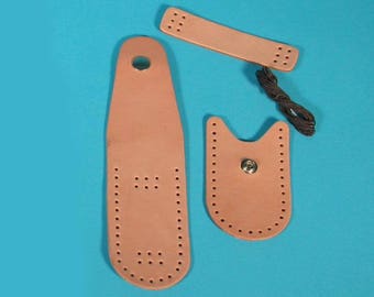 Leather knife pouch | Etsy