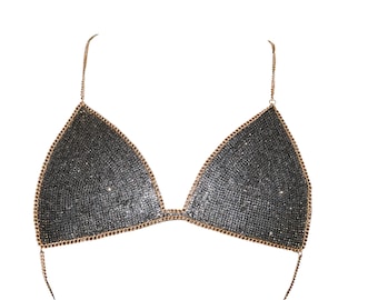 Chain bralette | Etsy