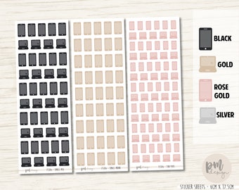 52 Week Savings Challenge Stickers Planner Stickers FS31