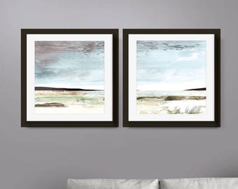 Abstract beach art | Etsy