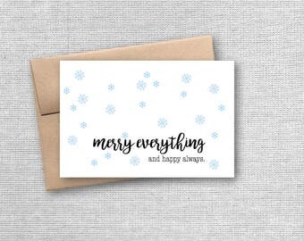 Merry everything | Etsy