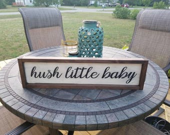 Hush Little Baby DIY Printable Nursery Art