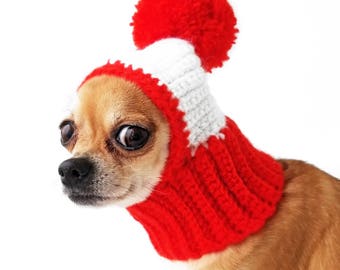 Knit dog hat | Etsy