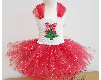 Christmas tutu dress | Etsy