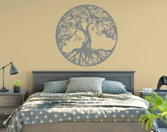 Tree of life wall decal | Etsy