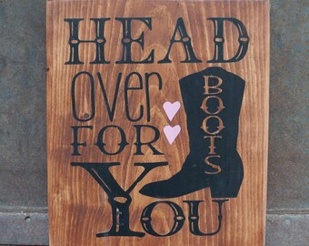 Head over boots | Etsy
