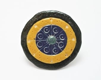 Modern brooch | Etsy