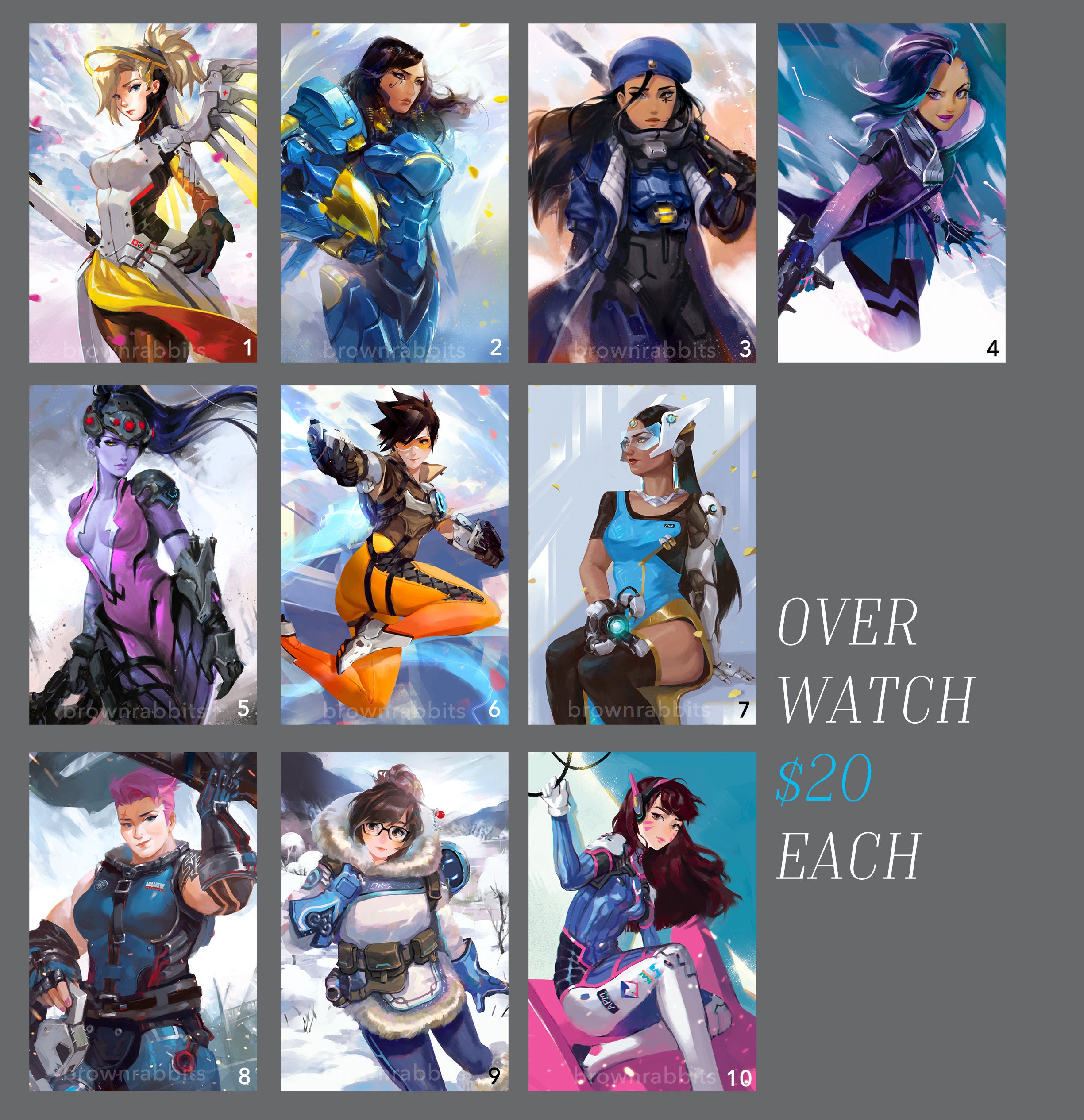 Poster: Overwatch Female