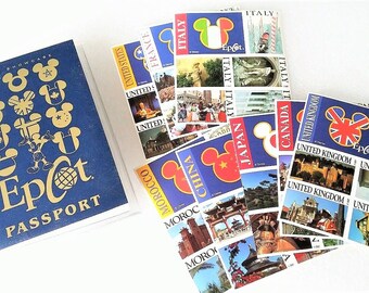 Epcot passport | Etsy