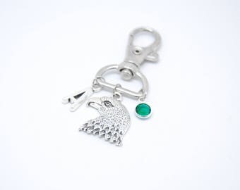 Eagle keychain | Etsy