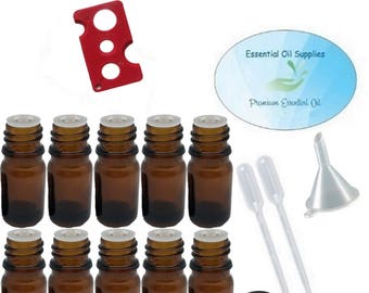 Essential oil bottle | Etsy