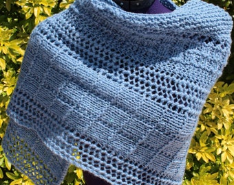 Knit cape pattern | Etsy