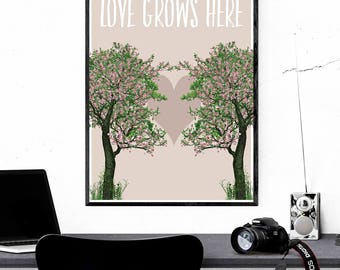 Love grows here | Etsy
