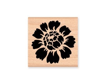 Flower rubber stamps | Etsy