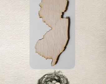 New York State Large Wood Cut Out Laser Cut