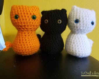 Crochet cat | Etsy
