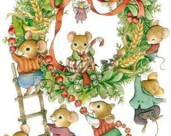 Christmas mice | Etsy