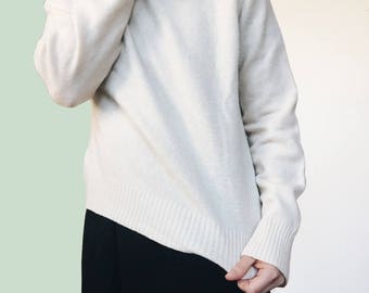 Lambswool sweater | Etsy