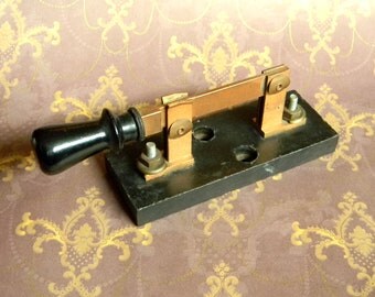 Old knife switch | Etsy