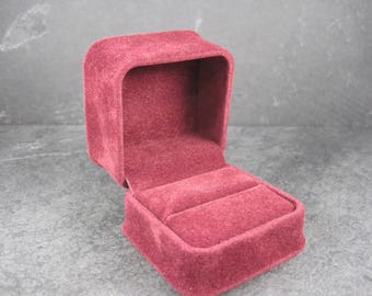 Burgundy suede | Etsy