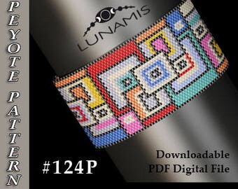 bead peyote patterns & bead loom patterns by LunamisBeadsPatterns