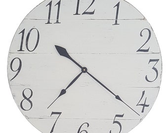 Farmhouse clock | Etsy