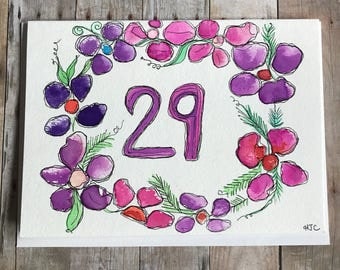 29th birthday | Etsy