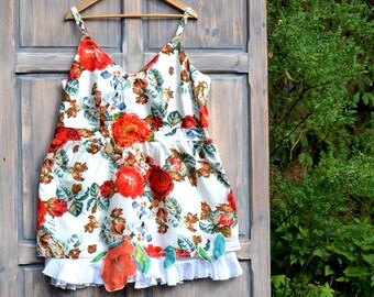 Upcycled blouse | Etsy