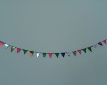 Rainbow pennant | Etsy