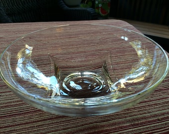 Clear glass bowl | Etsy