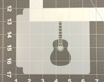 Guitar stencil | Etsy