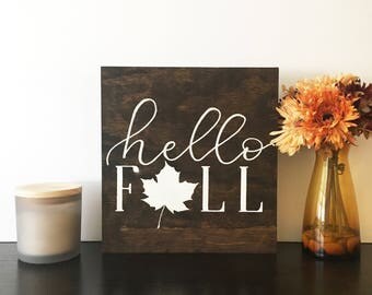 Rustic fall decor | Etsy