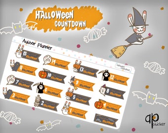 Halloween countdown | Etsy