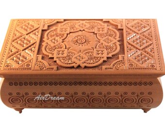 Wooden jewelry box | Etsy